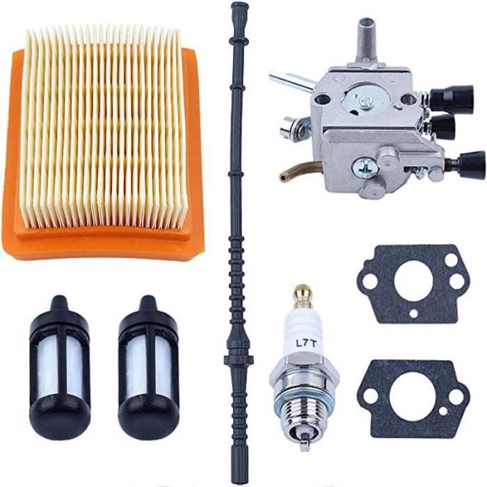 Kit de Carburateur pour Stihl FS120 FS200 FS020 FS202 FS250 FS300 FS350 Débroussailleuse, Joint ...