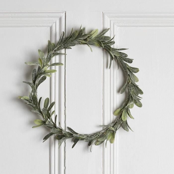 Couronne Déco De Noël En Gui De 32 Cm De Diamètre Pour Intérieur[H348 ...