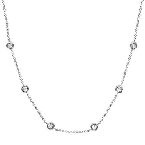 Collier Argent 925 Multi Zirconium Rond Sertis … - Achat / Vente ...