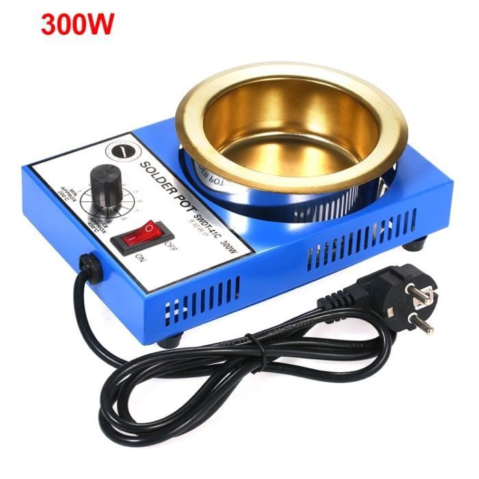 Poste à souder - Mini Pot à souder - 220V - Revêtement en titane - 300W ...