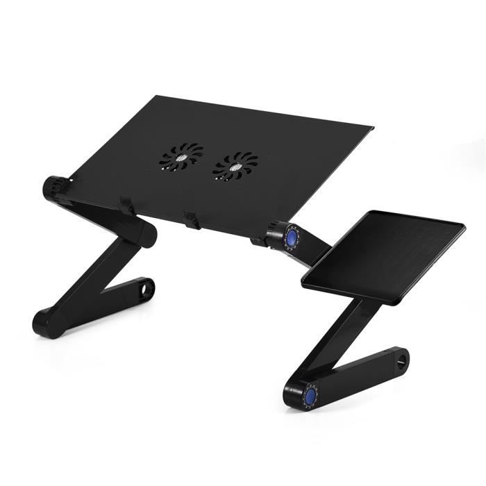 Support de table pour ordinateur portable pliable avec double ...