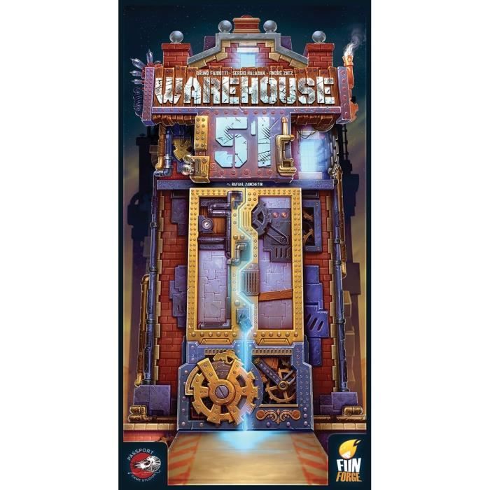 Jeu de Cartes - Fun Forge - Warehouse 51 - Batteries/Piles Non Requises ...
