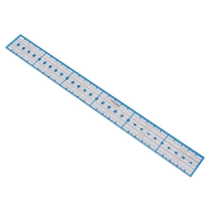 HURRISE règle acrylique Règles de courtepointe Tetragonum coupe facile ...