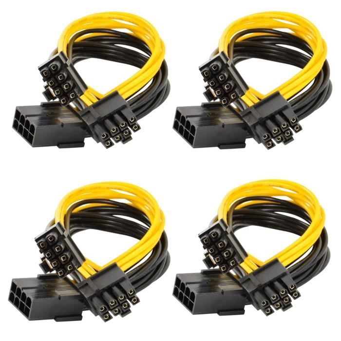 Cable Sata - Limics24 - Gpu 8 Broches Pci-E Vers (6 + 2) Câble D ...
