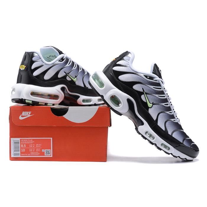 Baskets NIKKE TN Plus 3 Chaussures Black grey 9809-A89 Hommes Femmes SZ ...