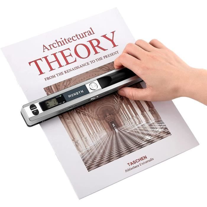Scanner de Documents MUNBYN Portable SD 16GB/USB Scanner de Poche/900 ... Scanner de Documents MUNBYN Portable SD 16GB/USB Scanner de Poche/900 ...