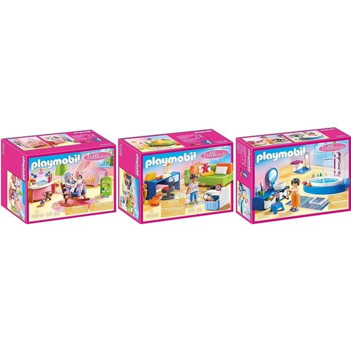 Dollhouse – 70209+70210+70211 - Cdiscount Jeux - Jouets