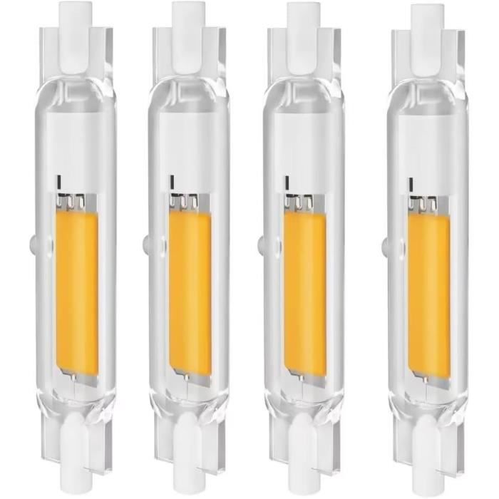Ampoule Led R7S 78Mm Dimmable 150W, R7S Led Cob Tubes, Linéaire ...