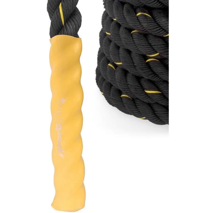 Corde ondulatoire SportPlus - Battle rope pour Crossfit et endurance ...