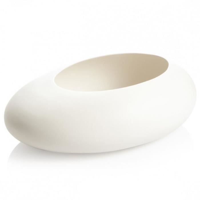Tescoma Pot de fleur Fancy Home blanc - 5903575725352 - Cdiscount Jardin