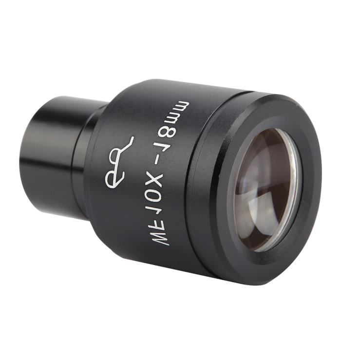 Oculaire de microscope - VGEBY - WF10x - 23,2 mm - Champ de vision 18 ...
