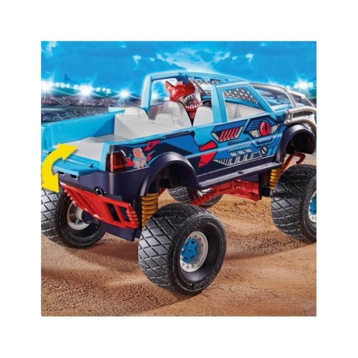 Pack Accessoires Tv - Video - Son - Playmobil - Monster Truck Shark ...