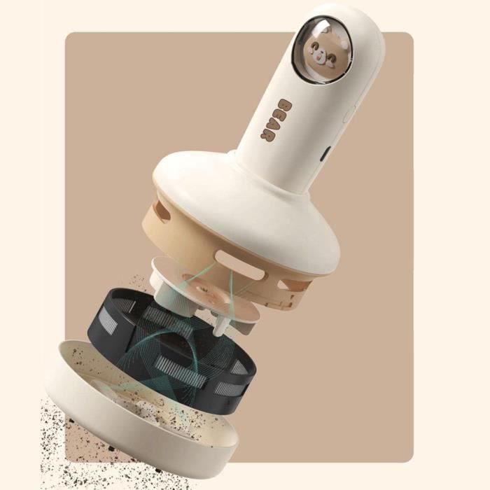 Bureau Mini Balayeuse Poussière Table Portable | Charge Usb Sans Fil Et ...