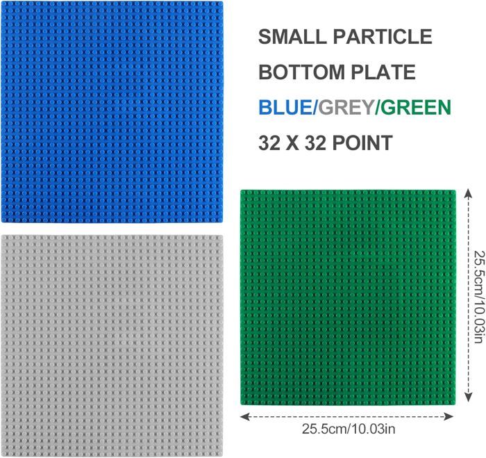 Lot De 6 Plaques De Base Classiques Créatifs Compatible Avec Toutes ...