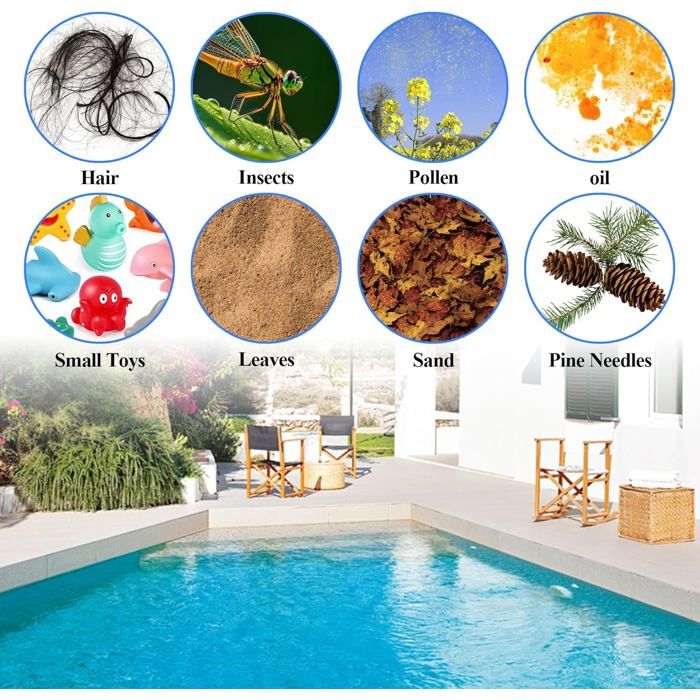 20 Pcs Chaussette Piscine, Chaussettes Piscines, Chaussette Panier pour ...