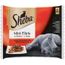 SHEBA Mini filets sachets fraîcheur en sauce - 4 variétés - Pour chat ...