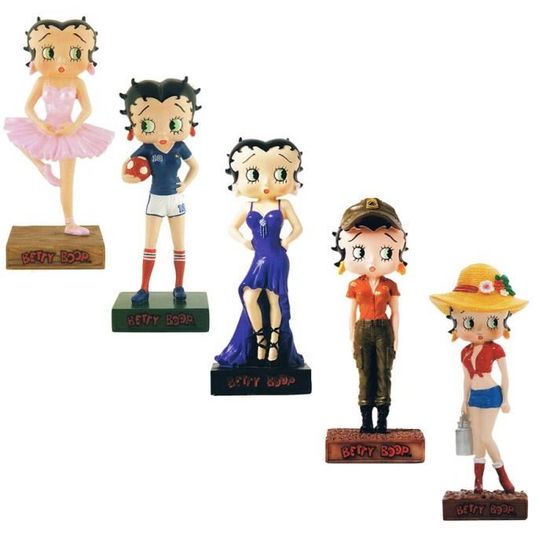 Lot de 10 figurines Betty Boop Collection Betty Boop Show - Série (12 ...