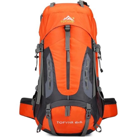 Sac À Dos De Randonnée 70L Sac À Dos Trekking,Camping Voyage Randonnée Pack Hommes Et Femmes ...