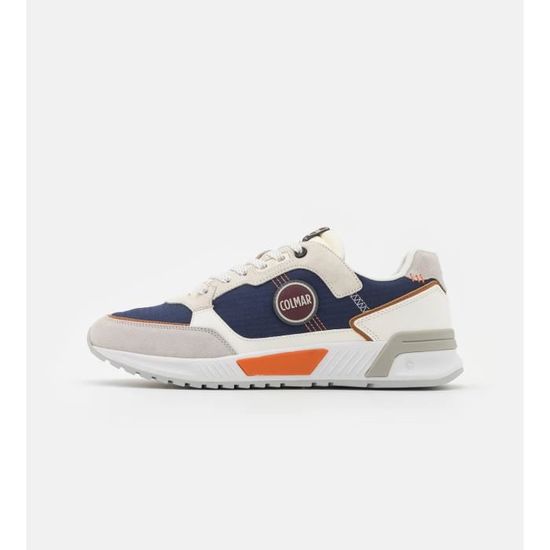 Sneakers Homme - COLMAR - Dalton Wills - Bleu - Daim-Nubuck - Lacets ...