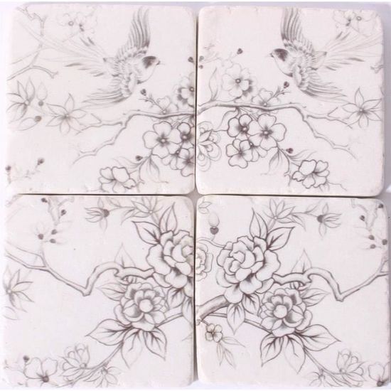 Em7098 Dessous De Verre En Pierre Pour Chaud Ou Froid[B7216 ...