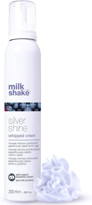 Après-Shampooing Mousse Milk Shake Silver Shine Cheveux Blonds Cheveux ...