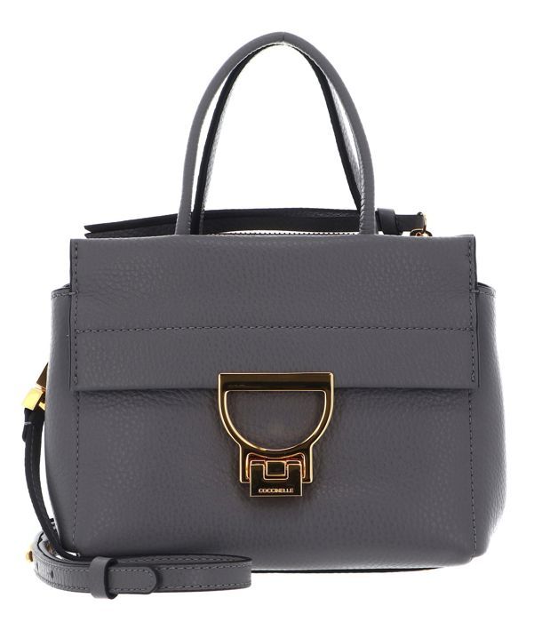 COCCINELLE Sac à main gris en cuir pour femme - Arlettis Handbag ...