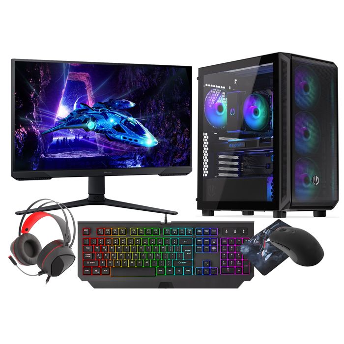 VIST PC Gaming Ryzen 5950X - RAM 64Go - RTX 5060 - SSD 1To M.2 - WiFi ...