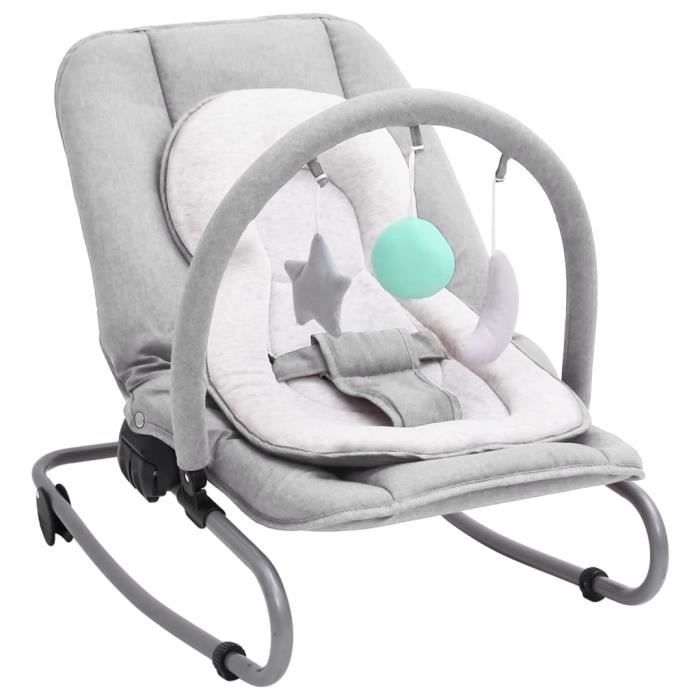 LED-Transat pour bébé Gris clair Acier - Cdiscount Puériculture & Eveil ...