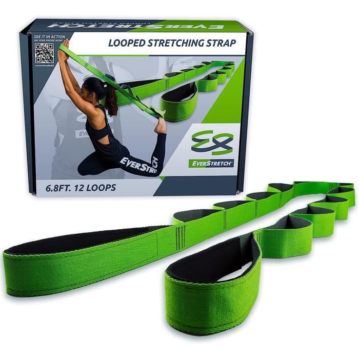 Sangle Extensible Non élastique avec Boucles - Bougez Librement avec ...