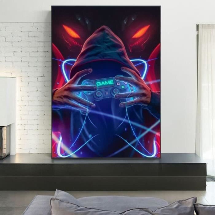 Affiche Gamer Décoration Murale-Gamer Poster, Deco Gaming, Affiche ...