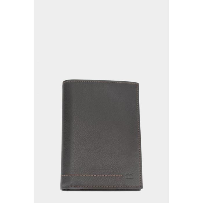 Portefeuille cuir vachette David William marron - Cdiscount Bagagerie ...