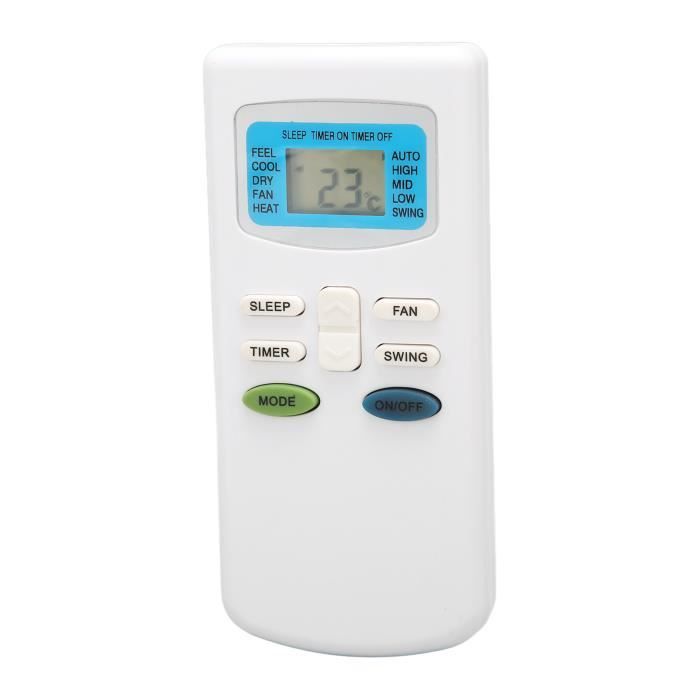 LIA Télécommande De Climatiseur Télécommande Universelle Pour Climatiseur Gykq 34 Gykq 47 Kt Tl1 ...