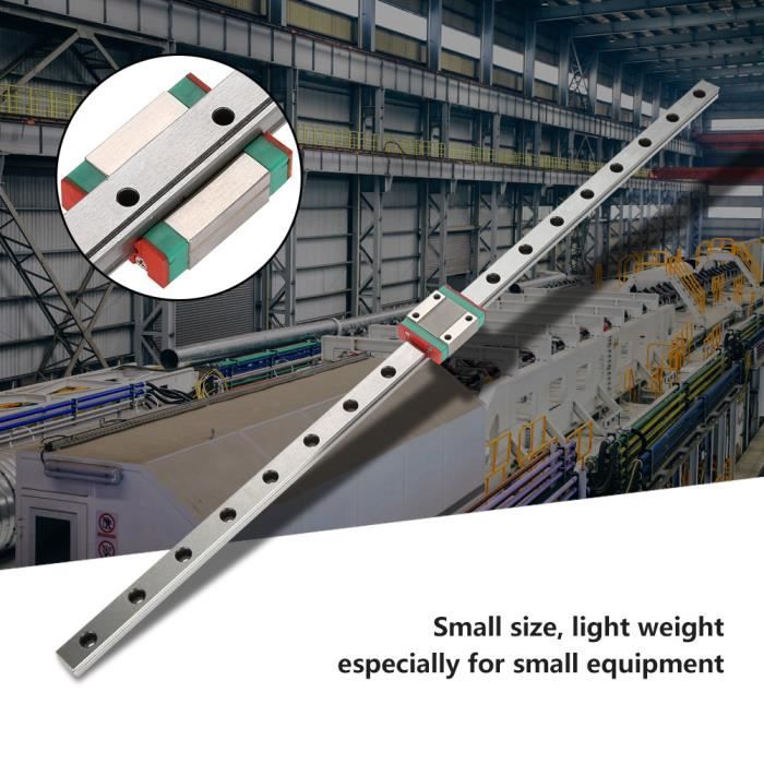SALALIS Rail de guidage linéaire Guide de Rail linéaire Miniature ...