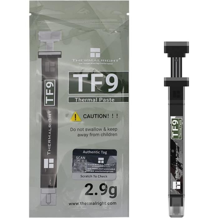 Thermalright TF9 2,9g Heat Paste Radiator Compound 14w - m.k, 2,9g ...