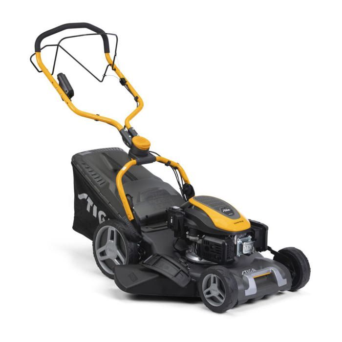 Tondeuse thermique STIGA Combi 753 SE - 166cc - 51cm - Démarrage ...