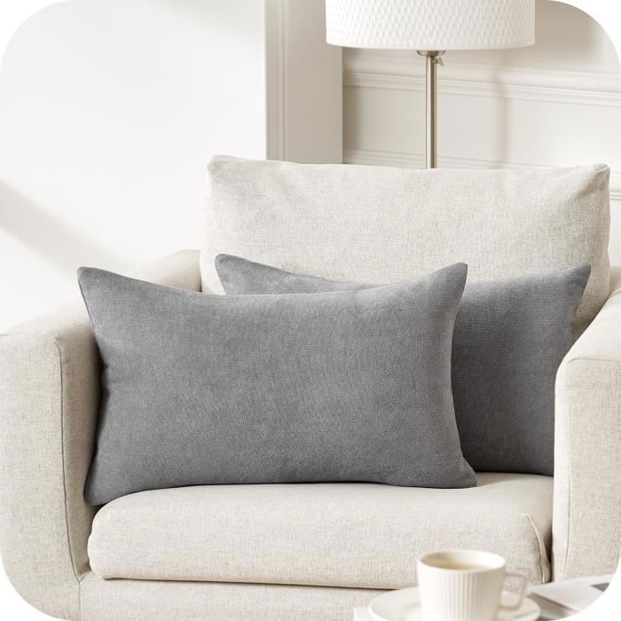 Housse de Coussin 30x50 cm TOPFINEL Decoration pour Salon Canapé en ... Housse de Coussin 30x50 cm TOPFINEL Decoration pour Salon Canapé en ...