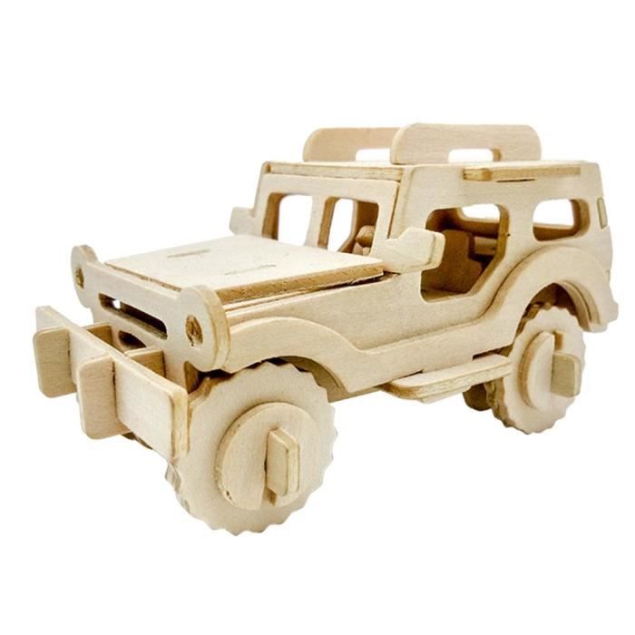 Voiture de puzzle 3D Kits de construction de modèles de Voiture Jouet ...