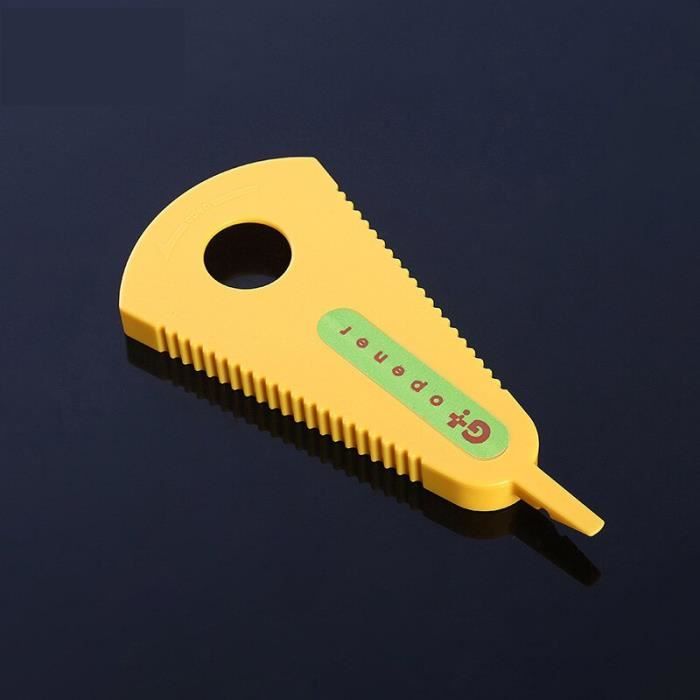 TIRE-BOUCHON,Yellow--Ouvre bocal ouvre bouchon multifonctionnel sous l ...