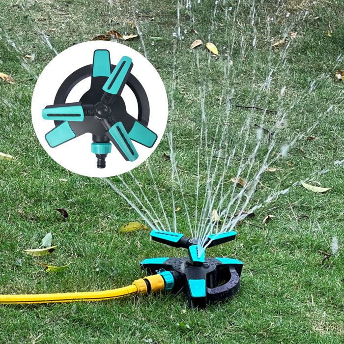 Arroseur d'irrigation de jardin à rotation automatique, large plage de ...