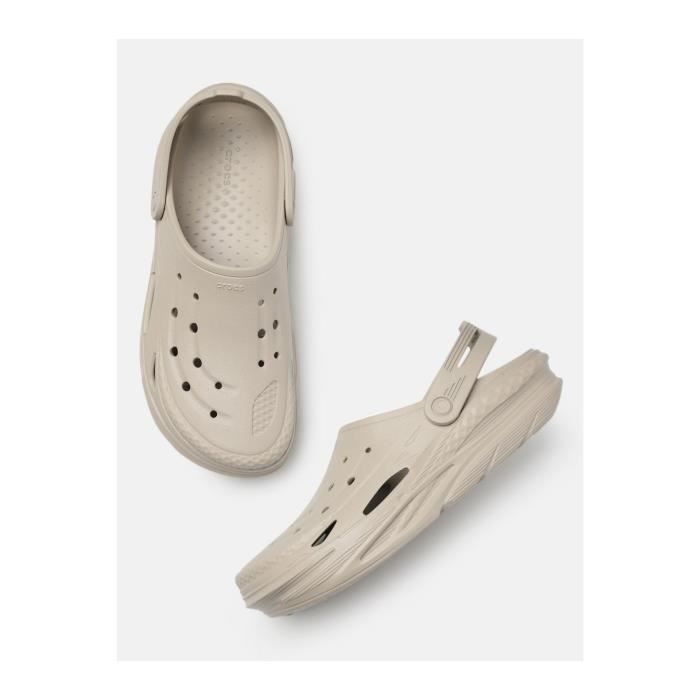 Sabots Off grid clog - Crocs - Femme - Beige - 100% EVA Beige ...