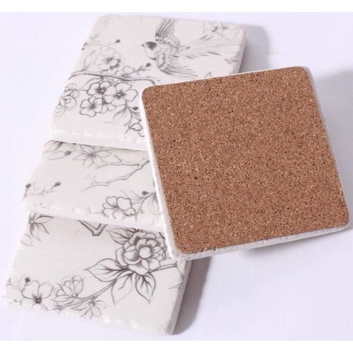 Em7098 Dessous De Verre En Pierre Pour Chaud Ou Froid[B7216 ...