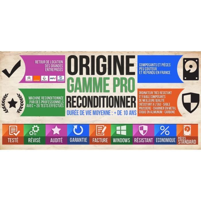 Lenovo - PC Bureau M57 - Reconditionné - Cdiscount Informatique