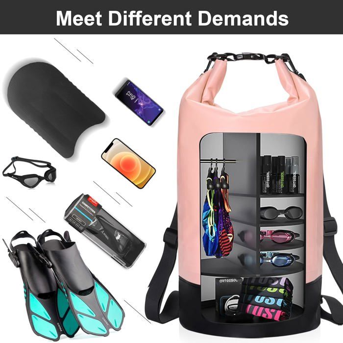 Blackace arteesol Sac Sec 5L 10L 20L 30L Étanche avec Sangle Réglable ...