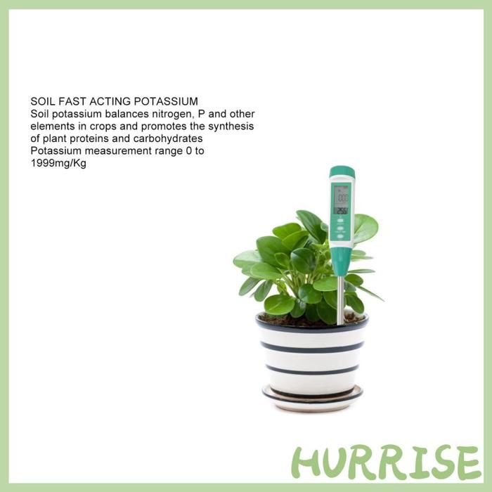 Garosa testeur NPK de sol Kit de testeur de sol NPK, analyseur précis d ...