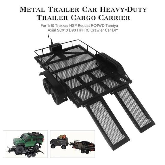 Remorque Heavy-Duty Kit Hopper pour 1-10 Traxxas HSP axiale SCX10 HPI RC Crawler @12200 ...