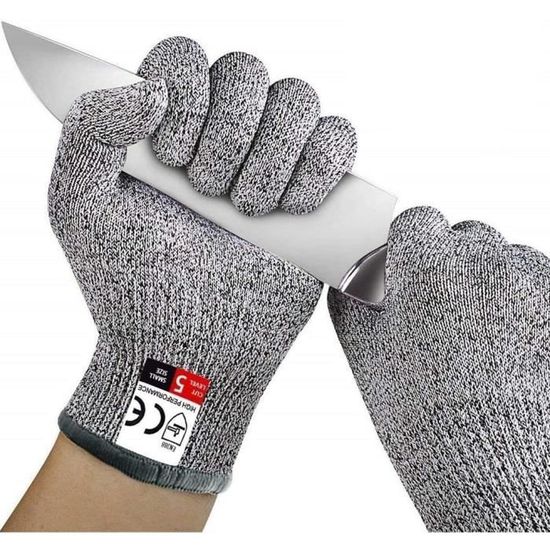 Orich Gants Anti Coupures Gants De Travail, Antidérapant Écran Tactile ...