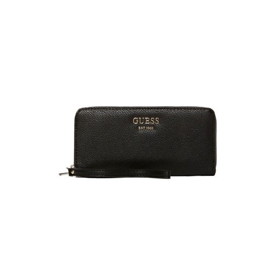 GUESS Portefeuille Noir Femme Noir - Cdiscount Bagagerie - Maroquinerie