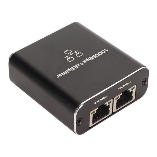 YID Répartiteur Ethernet RJ45 Port Réseau 1 à 2 Port Switch Réseau en ...