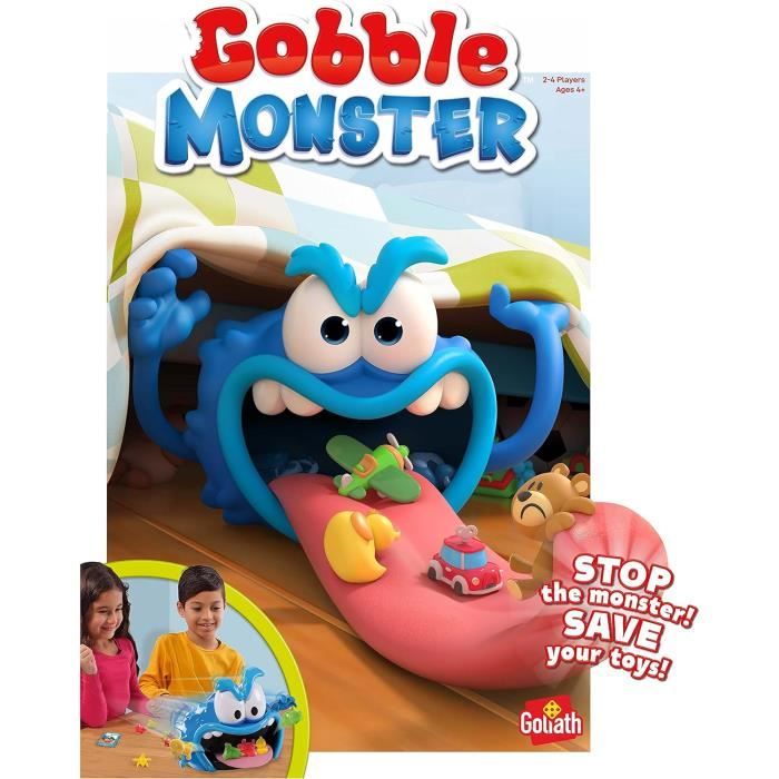 Games Jeux pour Enfants Gobble Monster À partir de 4 Ans pour 2 à 4 ...