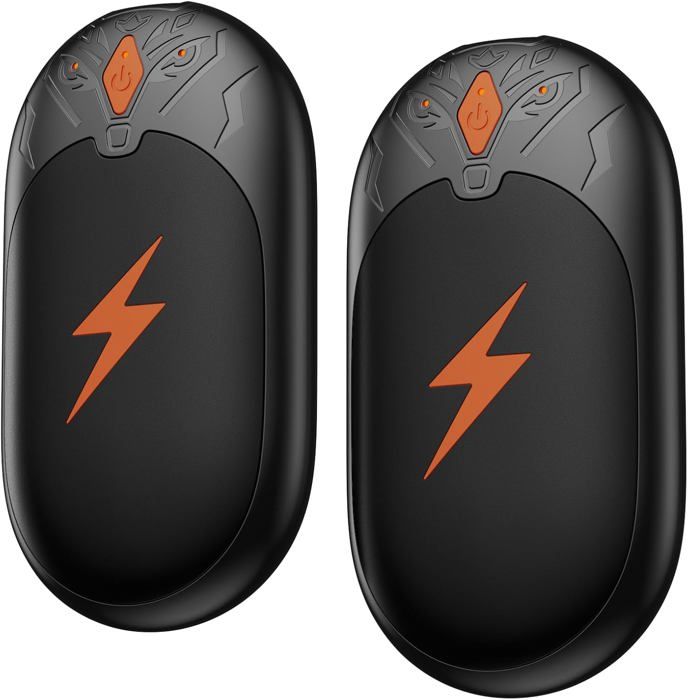 Chauffe Main,Chaufferette Main 2 Pack,Chauffe-Mains Rechargeable USB 2 ...